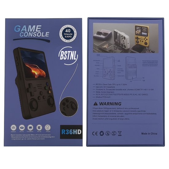 Console de jeux rétro BSTNL Deluxe HD - Plus de 15 000 Jeux Arcade - 64 ...