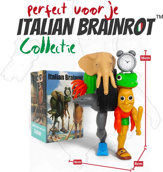 Italian Brainrot™ Merged Figure - (+2 Gratis Mystery Cards) - Brainrot ...