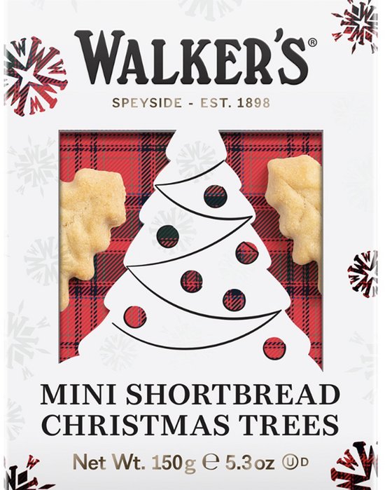 Walker's Mini Shortbread Christmas Trees | bol