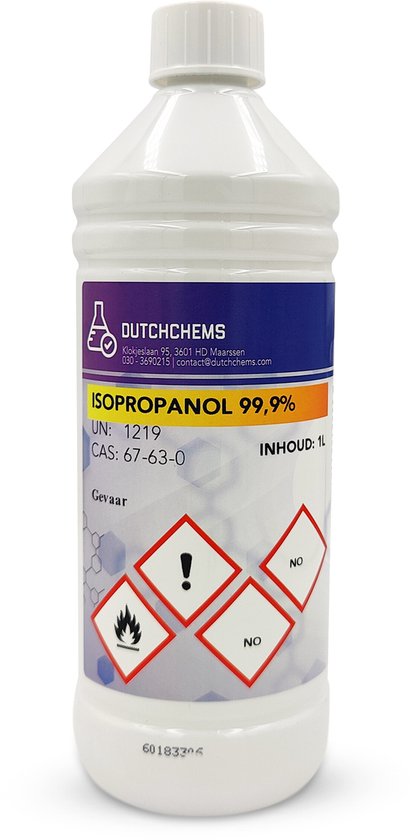Isopropylalcohol - Isopropanol - IPA - 1 liter fles | bol
