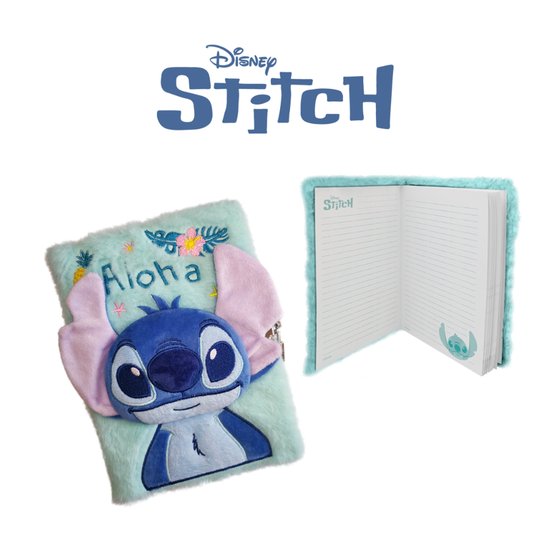Disney Stitch Secret Diary & 3D Soft Toy – Dagboek met Plush Beeld – 21 ...