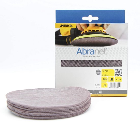 Schuurgaas Schijven 150mm Korrel 240 Klittenband voor Excentrische ...