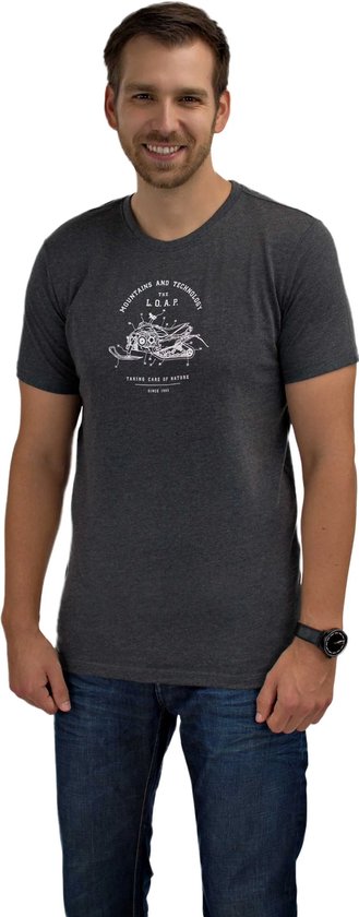 Heren t-shirt loap beau zwart m | bol