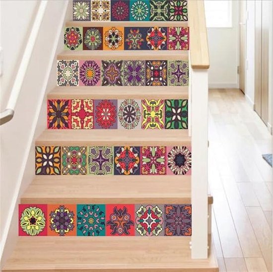 Traditionele Mexicaanse Talavera Tegel Trap Stickers - 3D Waterdicht ...