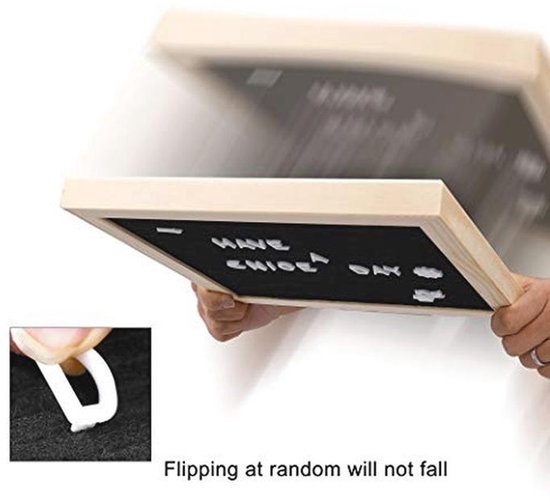 Felt Letter Board 10x10 inch - Interchangeable Message Board for Home ...