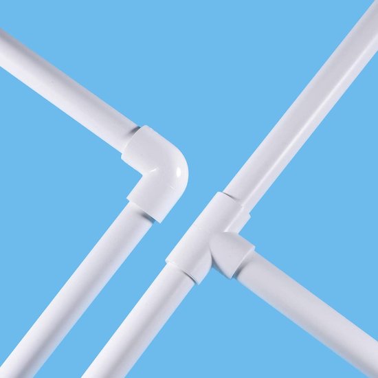Allecta - PVC ronde buis 21 mm ID 25 mm OD, 0,5 m lengte, wit - doe-het ...