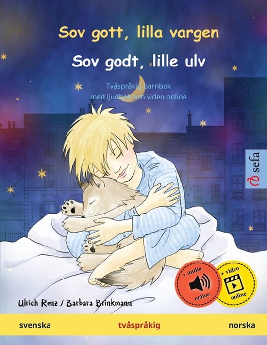 Sefa Bilderböcker På Två Språk- Sov gott, lilla vargen - Sov godt ...