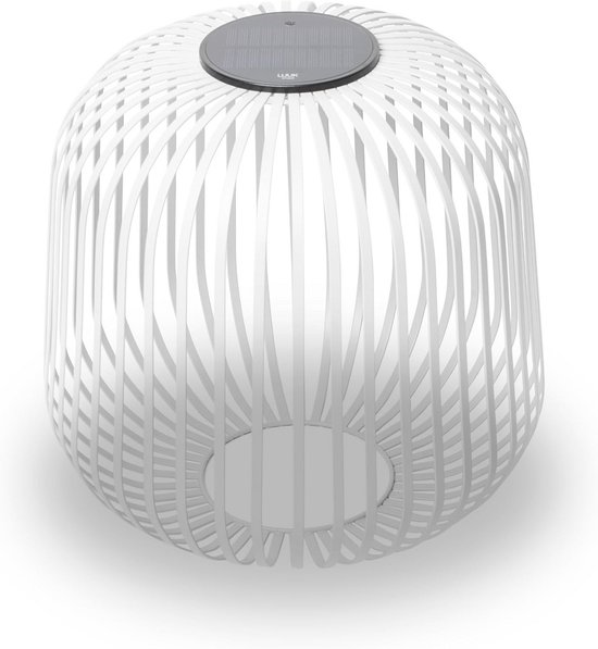Grote Tafellamp op Zonne-energie, Draadloze LED Lantaarn voor Tuin en ...