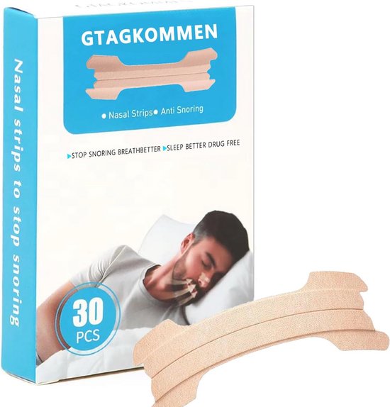 Neuspleisters voor betere ademhaling en snurkbeheersing - 50 stuk | bol