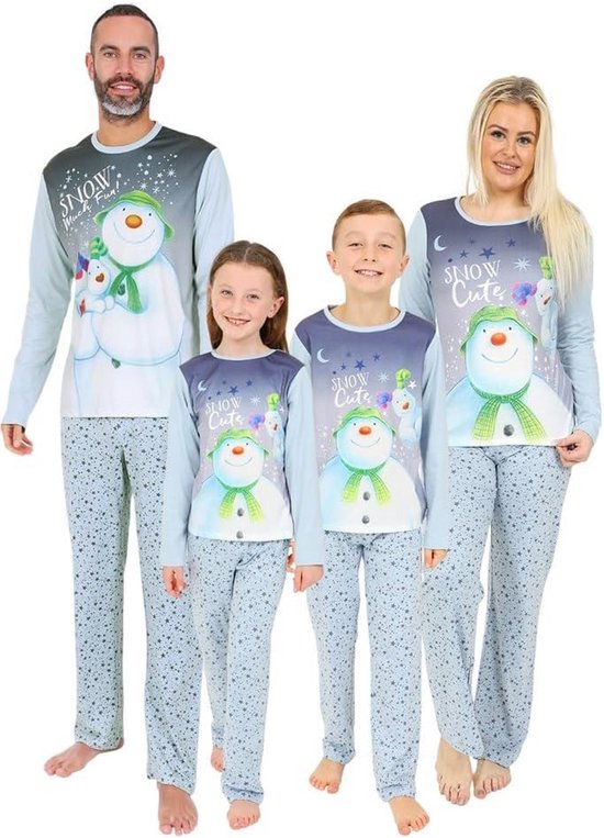 Familie Kerst Pyjama Set Lange Mouw voor Kinderen (7-8 Jaar) | bol