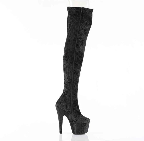 Pleaser - ADORE3000WR Plateau overknee Laarzen - US 9 - 39 Shoes ...