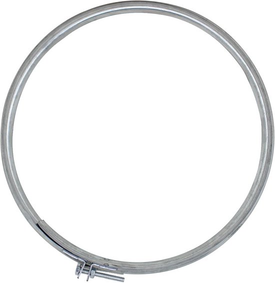 Verstelbare Spanring Kachelpijp 80mm - Verzinkte Metalen Klem voor ...