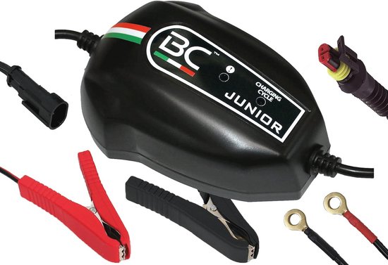 Intelligente acculader en druppellader voor 12V loodzuur auto- en ...
