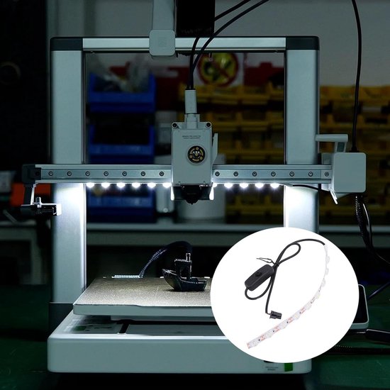 3D Printer LED Light Strip Kit - Lab A1 - 24V Ra95 - Waterproof LED ...