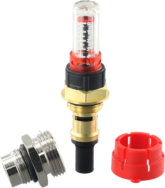 4 Stuks Flow Meter Set voor Water Vloerverwarming - DN25 Debietmeter ...