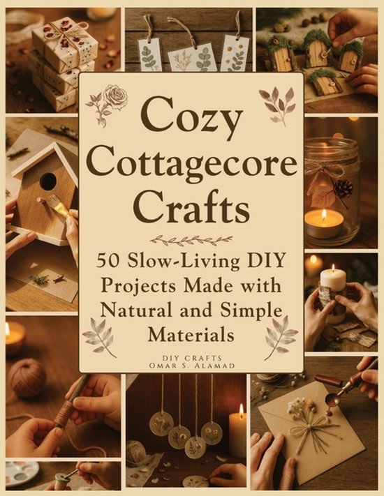 DIY Crafts- Cozy Cottagecore Crafts, Omar S Alamad | 9798272689788 ...