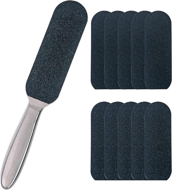 Voetvijl en Eelt Verwijderaar - Duurzame Roestvrij Stalen Pedicure Rasp ...