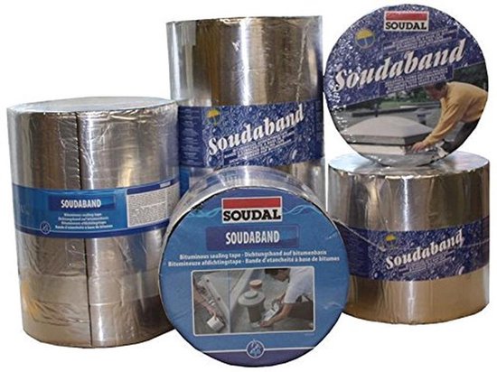 Aluminium Sealing Tape Bitumen Tape voor Dakafdichting 75 mm x 10 m | bol