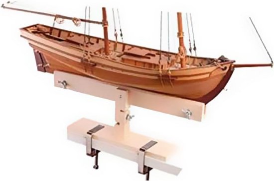 Steunbok voor Modelbootromp - Gereedschapsset voor Montage van Houten ...