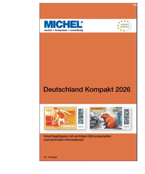Michel - catalogus Duitsland kompakt 2026 | 6151212012054 | Boeken | bol