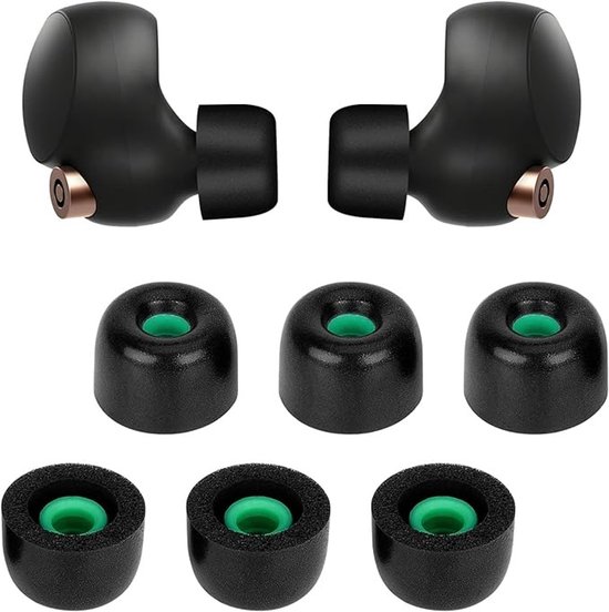 Ronte® - Traagschuim Oordopjes voor Sony WF-1000XM4 – 3 Paar ...