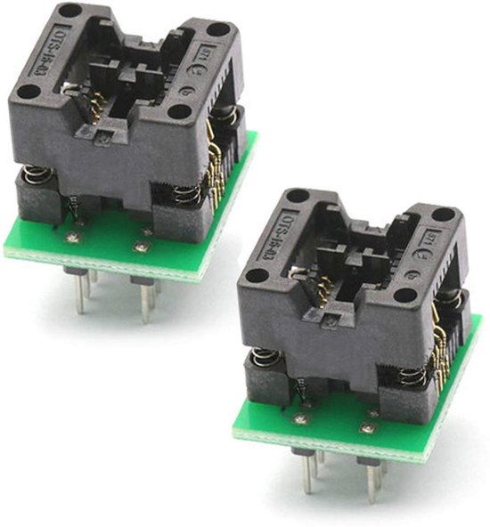 2 stuks SOIC8 SOP8 naar DIP8 Adapter Socket Converter Module - Timer IC ...