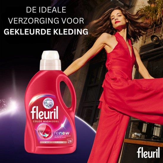 Fleuril – Wasmiddel - Color – 29 wasbeurten – 1,305 L ...