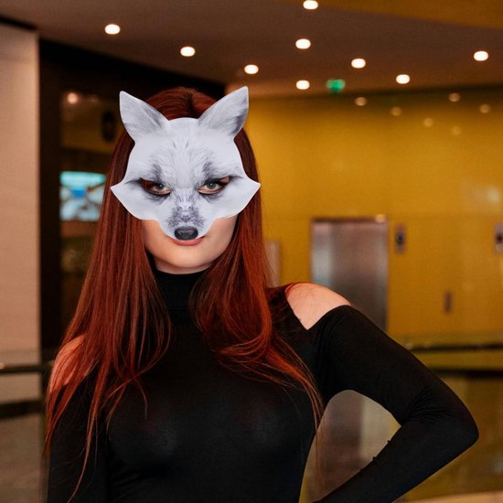 Vos Masker - Half Gezicht Maskerade voor Halloween en Cosplay | bol