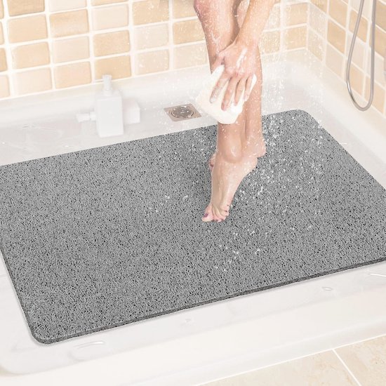 Antislip Douchemat 61x81 cm - Sneldrogende PVC Badmat voor Douche en ...