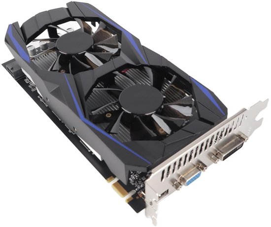 Krachtige Gaming Videokaart 6GB GDDR5 PC Grafische Kaart met Dubbele ...