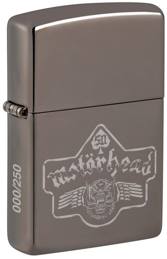 Motörhead Zippo - 50 Year Anniversary Limited Collectible Unisex ...