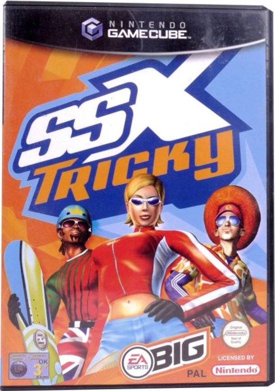 Electronic Arts SSX Tricky - Snowboard game - Spectaculaire parkoersen ...