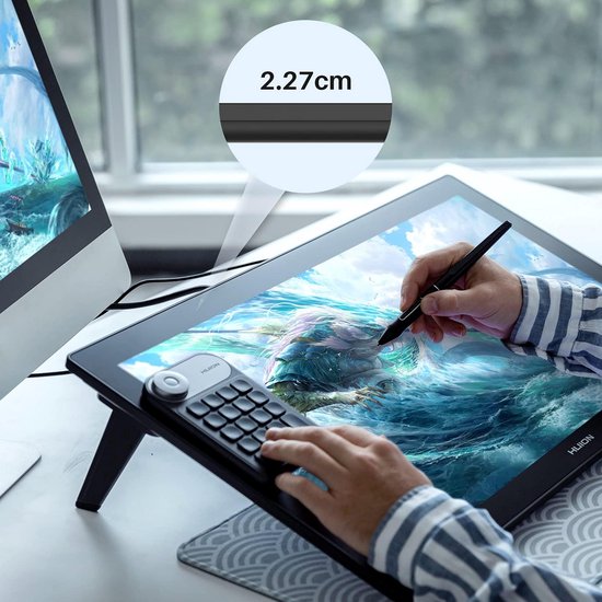 4K Grafisch Tekentablet met Display 23.8 inch Tekenscherm 8192 ...