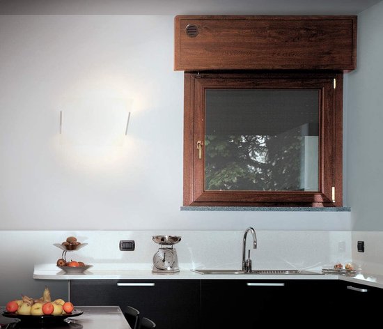 Ronde Inbouw Ventilatie Rooster 80mm Kunststof Bruin | bol