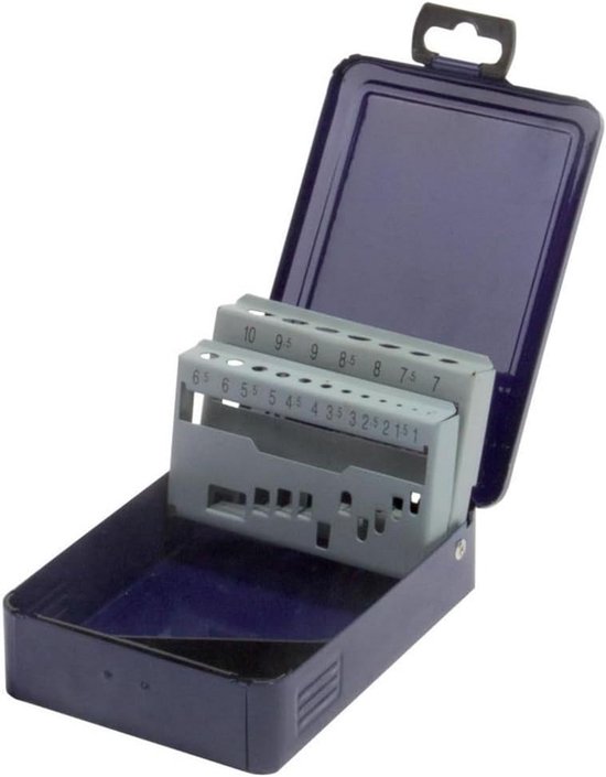 Metalen Boorbit Houder voor 25 Spiraalboren 1 tot 13 mm | bol