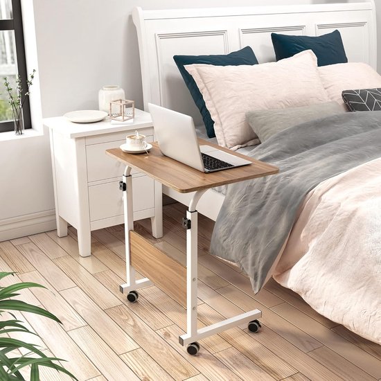 Verstelbare Laptoptafel voor Bed en Sofa 60x40cm - Ideaal als ...