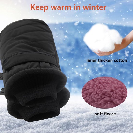 Dames Skihandschoenen | Waterdichte Winterwanten | Warme Touchscreen ...