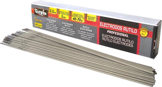 200x Lasdraden E6013 2mm - Rutiel Elektroden voor Lassen - Stabiele ...