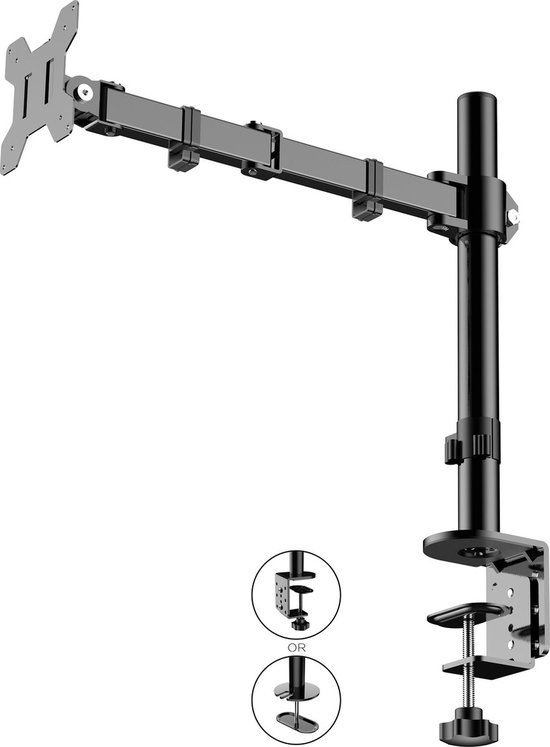 BREX® Premium Monitor Arm - 1 Scherm - 13 tot 32 Inch - Verstelbaar ...
