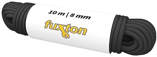 Zwart Rubberen Touw 8 mm x 10 m - Expandertouw en Bungee Koord voor ...