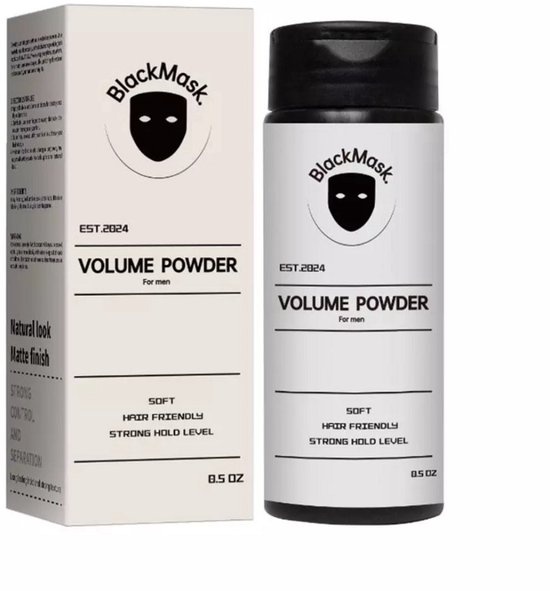 BlackMask Volume Powder - Black Mask Haarpoeder voor Direct Volume ...