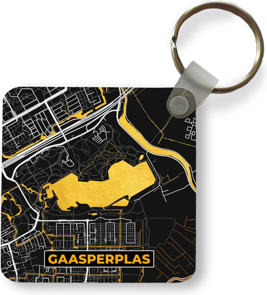 Sleutelhanger - Uitdeelcadeautjes - Kaart - Plattegrond - Stadskaart ...