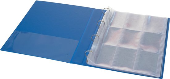 Verzamelmap Basis voor speelkaarten en tradingcards - 20 Insteekhoezen ...