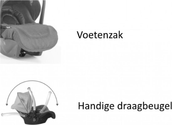 Lorelli Pluto Marble Grey 0-13 kg Autostoel 1007121-2099R | bol.com