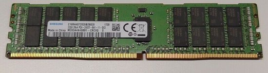 Samsung - M393A4K40CB1-CRC4Q 32GB DDR4-2400 LP ECC REG - Server Memory | bol