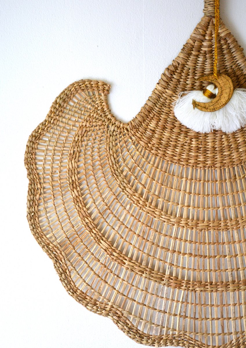 Rotan wanddecoratie - Waaier muurdecoratie - BALI. Wall Art - BALI ...