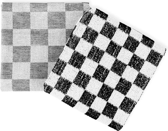 Ten Cate keukendoek | theedoek + handdoek set | zwart | set van 10 | bol