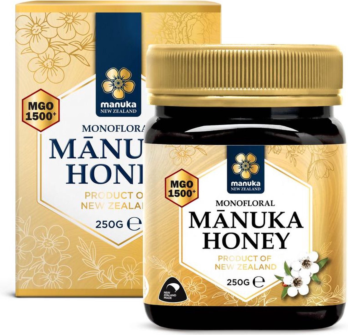 Manuka honing MGO 1500+ 250 gram | bol