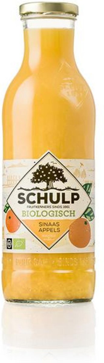 Schulp Sinaasappelsap bio 750ml | bol.com