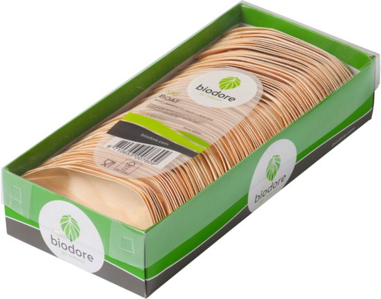 Biodore | Houten | Boot | 50x 100mm | 100 stuks | bol.com